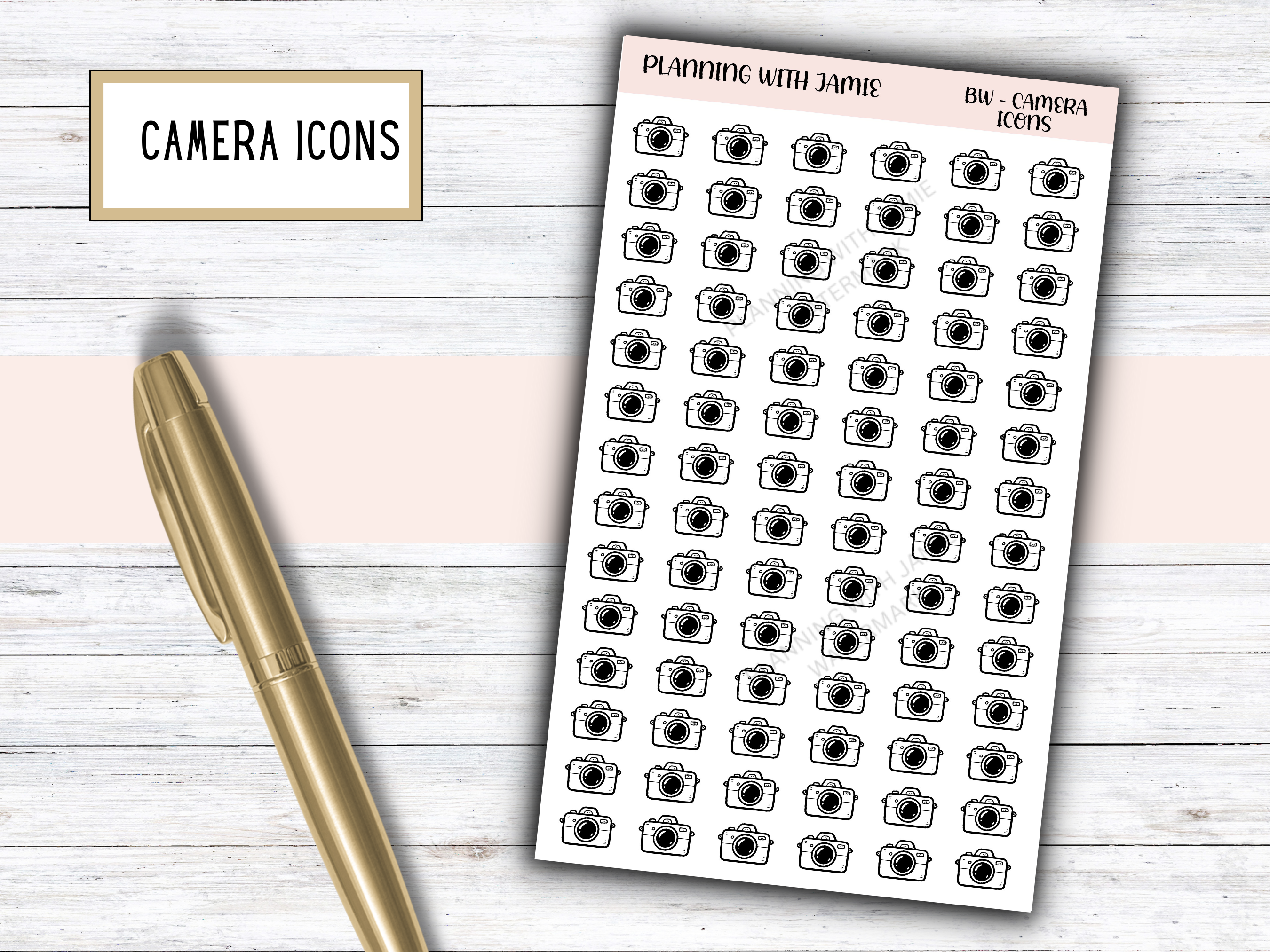 CAMERA ICON – Planning With Jamie